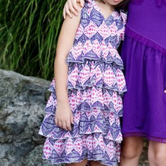Saurette | Dresses | Chasing Fireflies Girls Tier Ruffle Rhumba Dress ...